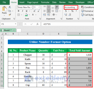 How to Remove Pound Sign in Excel (8 Easy Methods) - ExcelDemy