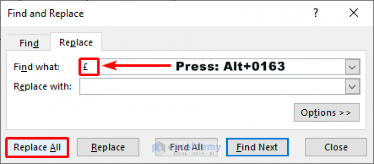 How to Remove Pound Sign in Excel (8 Easy Methods) - ExcelDemy