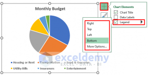 How to Make a Budget Pie Chart in Excel (with Easy Steps) - ExcelDemy