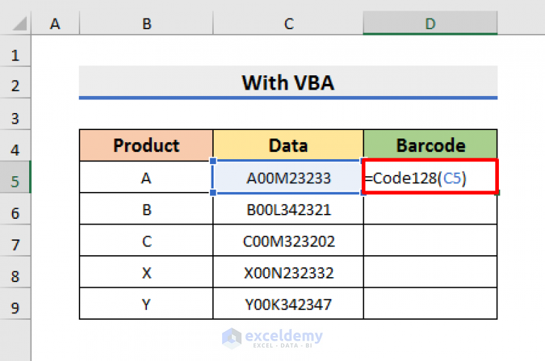 How To Generate Code 128 Barcode Font For Excel With Easy Steps How To Generate Code 128 Barcode Font For Excel With Easy Steps