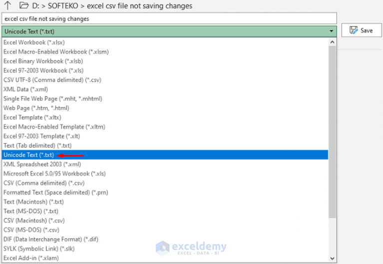 Fixed Excel CSV File Not Saving Changes 6 Possible Solutions Fixed Excel CSV File Not Saving Changes 6 Possible Solutions
