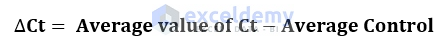 How to Analyze qPCR Data in Excel (2 Easy Methods) - ExcelDemy