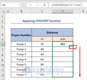 How to Convert inch to mm in Excel (3 Simple Methods)