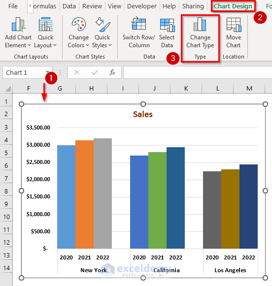 How To Make A Grouped Bar Chart In Excel With Easy Steps How To Make A Grouped Bar Chart In Excel With Easy Steps