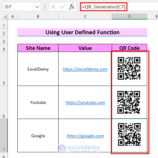 Ways To Generate A QR Code In Microsoft Excel How To Excel 49 OFF Ways To Generate A QR Code In Microsoft Excel How To Excel 49 OFF