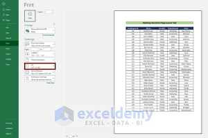 How to Print Full Page of Excel Sheet in A4 Size (5 Simple Ways)