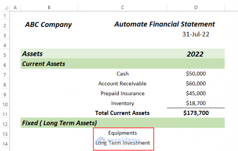 How to Automate Financial Statements in Excel (with Easy Steps)
