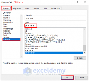 Format Hours and Minutes Not Time in Excel (with Quick Steps)
