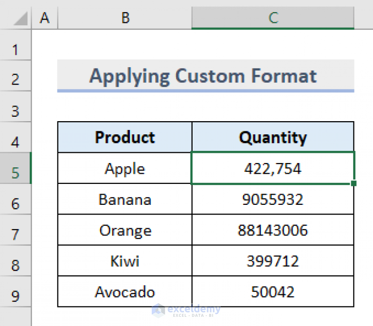 How to Put Comma after 3 Digits in Excel (7 Useful Methods)