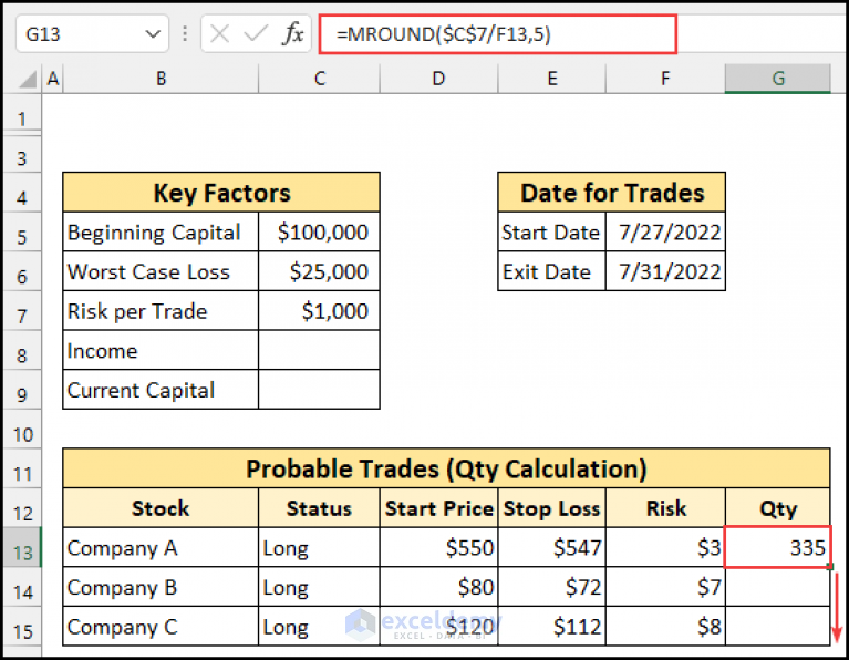 How To Create Money Management Excel Sheet For Trading How To Create Money Management Excel Sheet For Trading