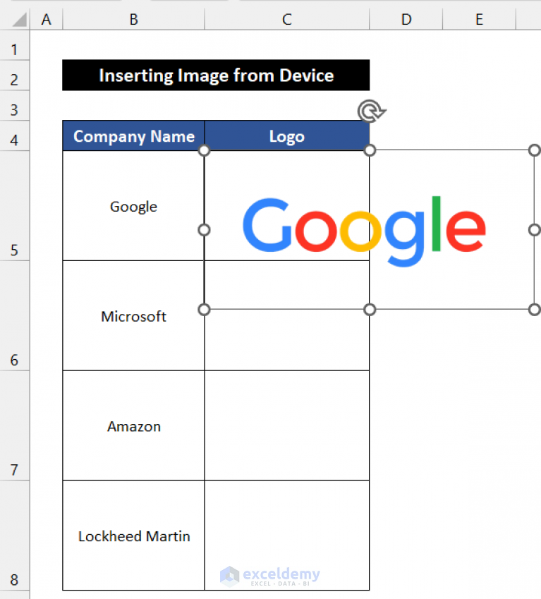 How To Insert Image In Excel Cell As Attachment 4 Examples 9613