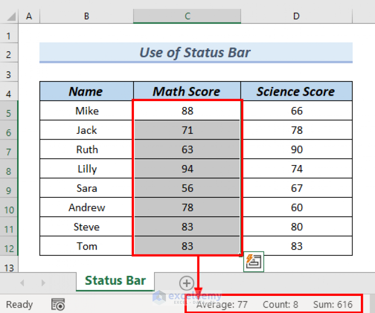 How to Get Summary Statistics in Excel (7 Easy Methods)
