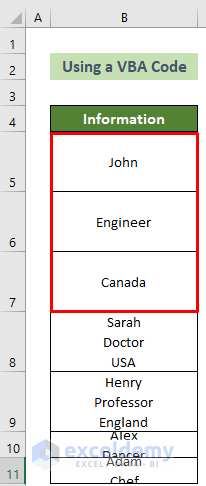 Remove Carriage Return in Excel with Text to Columns