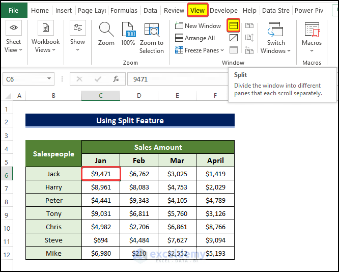 How To Repeat Header Row When Scrolling In Excel 6 Ways How To Repeat Header Row When Scrolling In Excel 6 Ways
