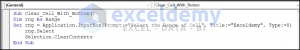 How to Clear Cells in Excel with Button (with Detailed Steps)