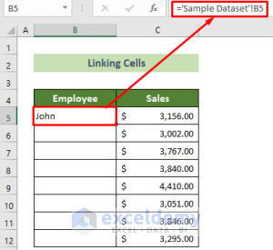 How to Mirror Data in Excel (3 Easy Ways) - ExcelDemy