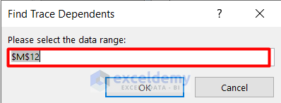 How to Trace Dependents in Excel (2 Easy Methods) - ExcelDemy