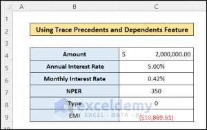 Trace Precedents and Dependents in Excel (with Quick Steps)