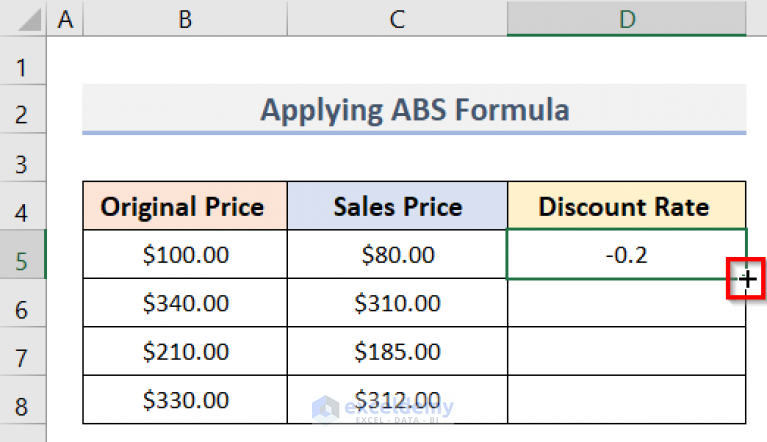 How to Calculate Discount Rate in Excel (3 Quick Methods)