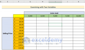 How to Do Sensitivity Analysis in Excel (3 Easy Methods)