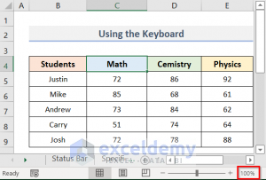 How to Zoom Out in Excel (7 Quick Methods) - ExcelDemy