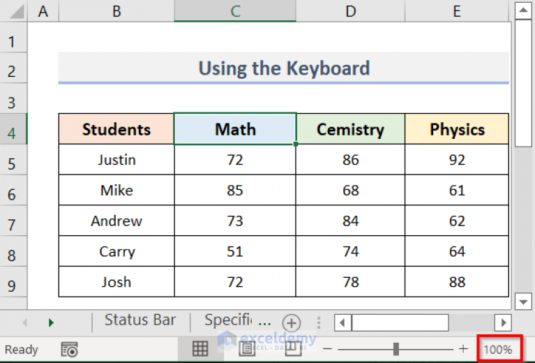 How to Zoom Out in Excel (7 Quick Methods) - ExcelDemy