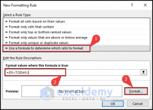 Excel Formula If Date Is Less Than Today (4 Examples)