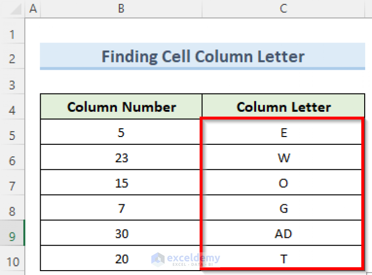 How To Get Cell Value By Address In Excel 6 Simple Methods 