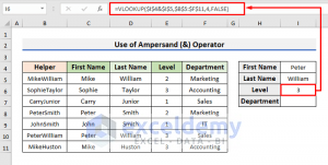Excel VLOOKUP with Multiple Criteria in Column and Row