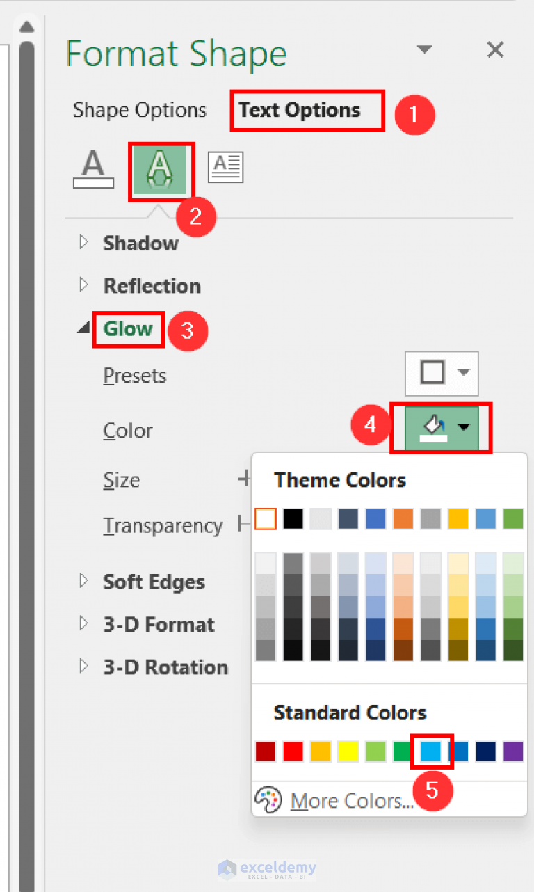 How To Highlight Text In Text Box In Excel 3 Handy Ways 