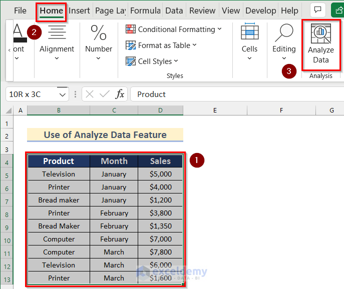 How to Analyze Raw Data in Excel (9 Suitable Ways) - ExcelDemy