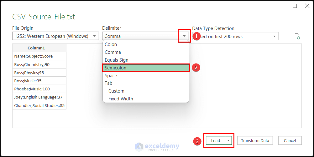 A CSV File Is Not Opening Correctly In Excel 4 Cases With Solutions A CSV File Is Not Opening Correctly In Excel 4 Cases With Solutions