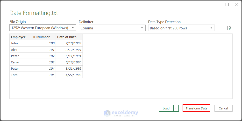 A CSV File Is Not Opening Correctly In Excel 4 Cases With Solutions A CSV File Is Not Opening Correctly In Excel 4 Cases With Solutions