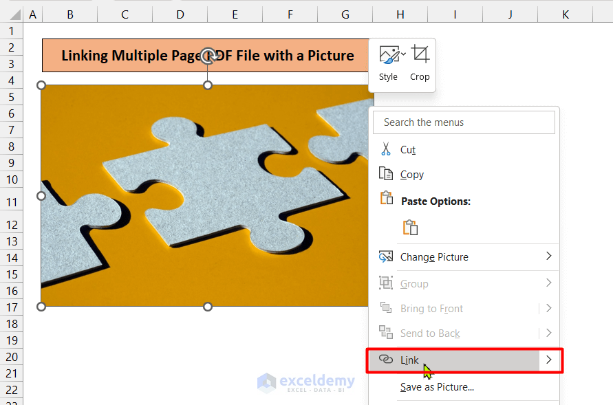 How To Insert A Multiple Page PDF Into Excel 2 Methods How To Insert A Multiple Page PDF Into Excel 2 Methods
