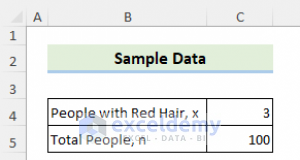 How to Calculate Population Proportion in Excel (with Easy Steps)