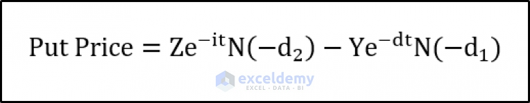 How to Create Option Probability Calculator in Excel - ExcelDemy