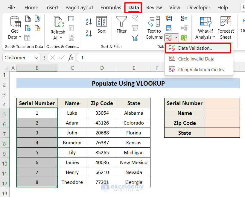 How To Auto Populate Zip Codes In Excel 3 Simple Ways How To Auto Populate Zip Codes In Excel 3 Simple Ways