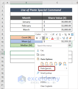 How to Copy Number Not Formula in Excel (5 Quick Tricks)