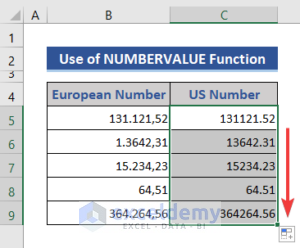 How to Convert European Number Format to US in Excel (4 Ways)