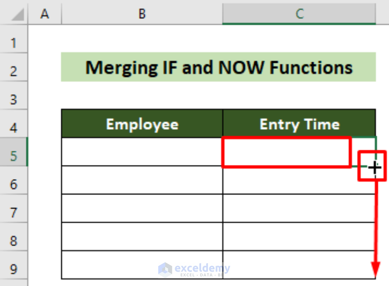 How to Record Time of Data Entry in Excel (2 Effective Ways)