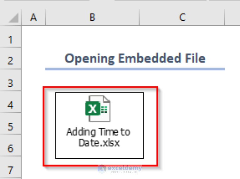 How To Open Embedded File In Excel with Useful Steps How To Open Embedded File In Excel with Useful Steps