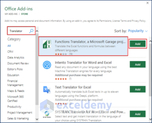 How to Use Google Translate Formula in Excel (with Easy Steps)