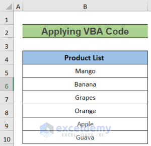 How to Add Drop-Down List in Word from Excel (2 Easy Ways)