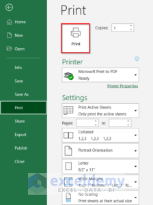 [Fixed] Excel Margins Not Printing Correctly (6 Possible Solutions)