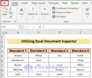 How to Show Excel Metadata Viewer (4 Effective Methods)