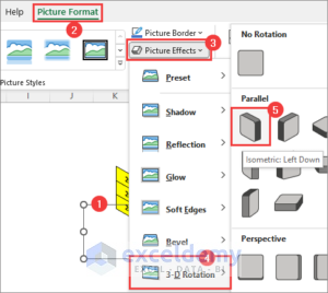 How to Make 3D Table in Excel (2 Suitable Ways) - ExcelDemy