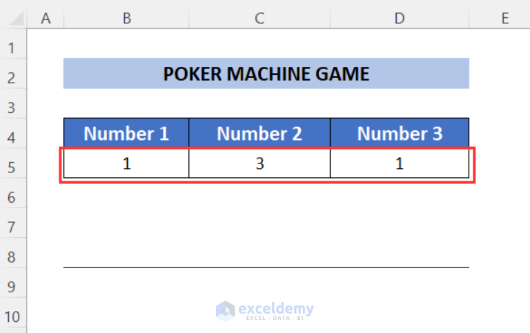 How to Make Games in Excel (with Easy Steps) - ExcelDemy