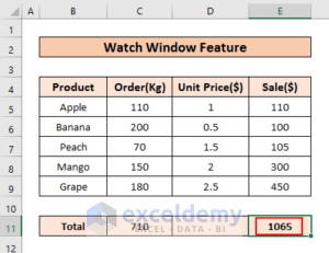 How to Insert Floating Table in Excel (2 Easy Ways) - ExcelDemy