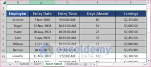 How to Navigate Large Excel Spreadsheets (10 Useful Techniques)