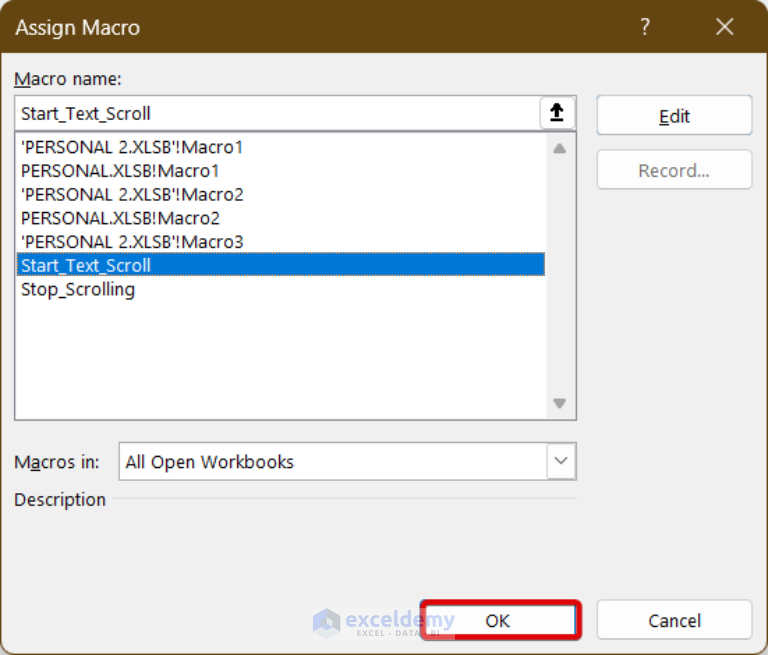 How to Animate Text in Excel (2 Efficient Methods) - ExcelDemy